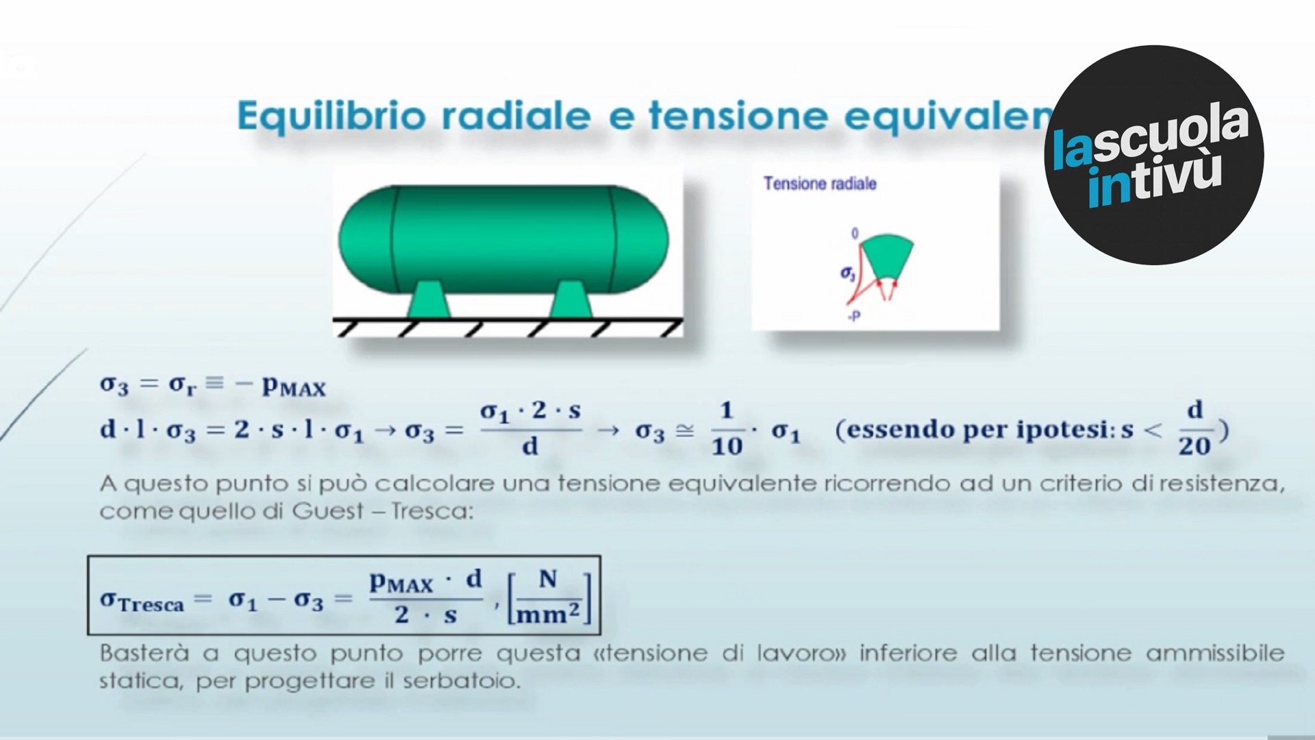 Tensioni generate da variazioni di temperatura e recipienti in ...