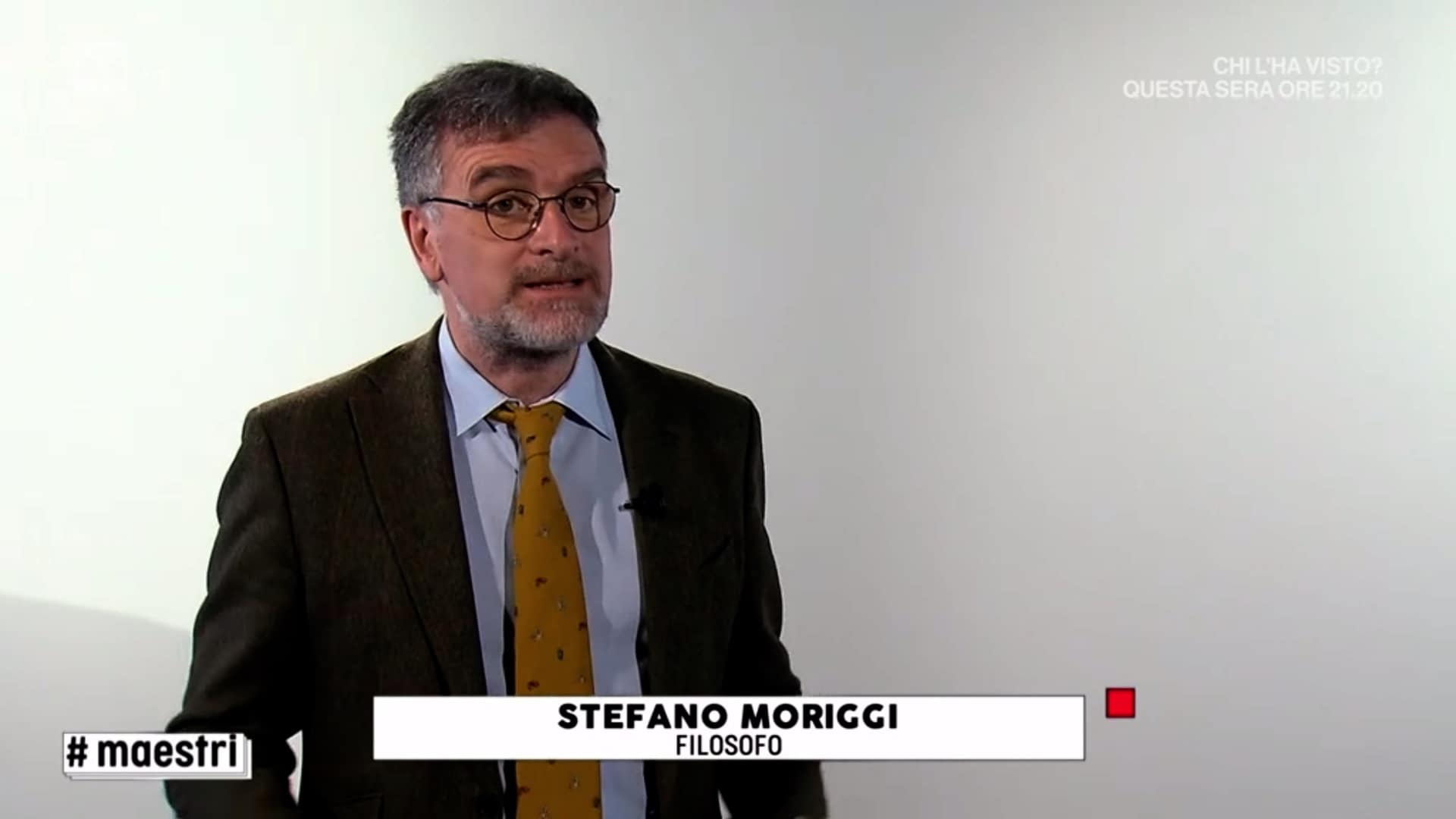 Stefano Moriggi a #Maestri | Filosofia | Rai Scuola