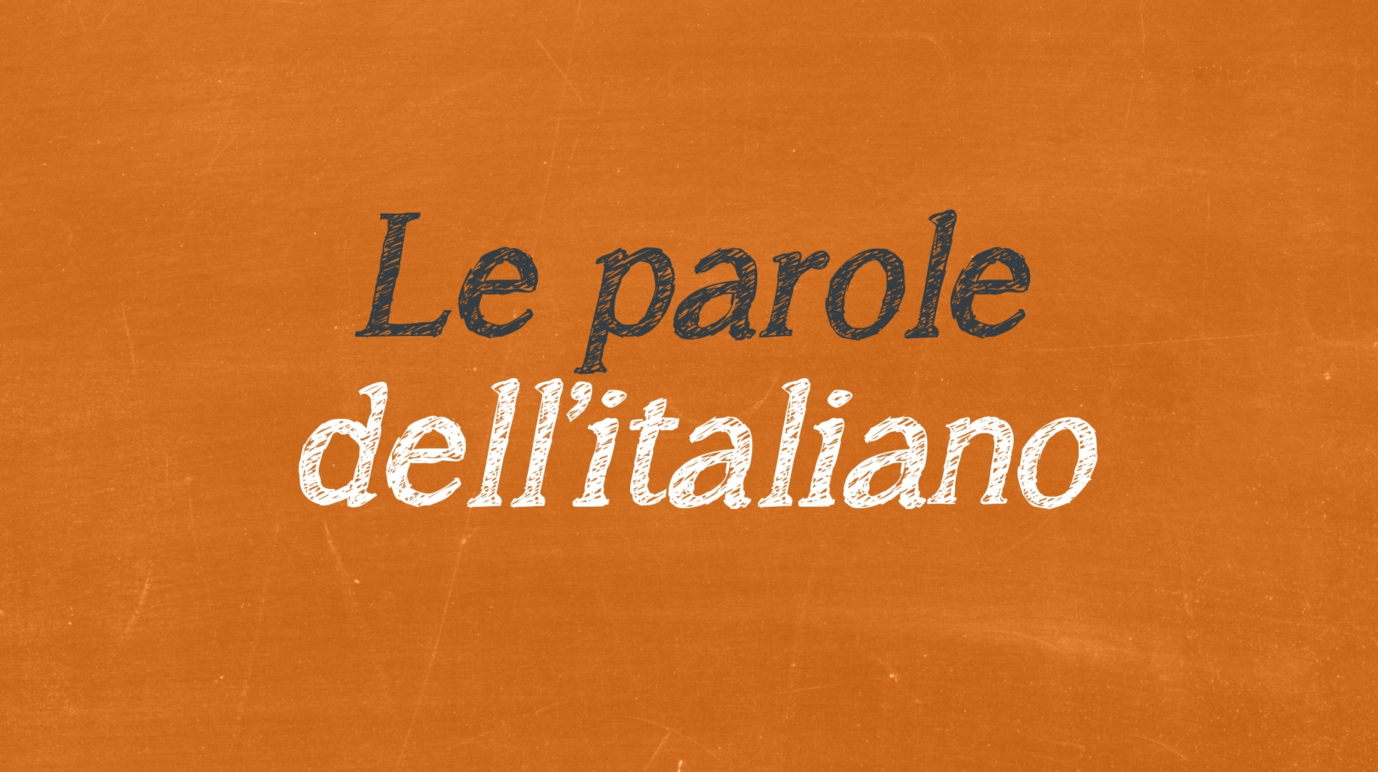 Le parole dell'italiano: sì, no e non; piacere e non piacere; andare e ...