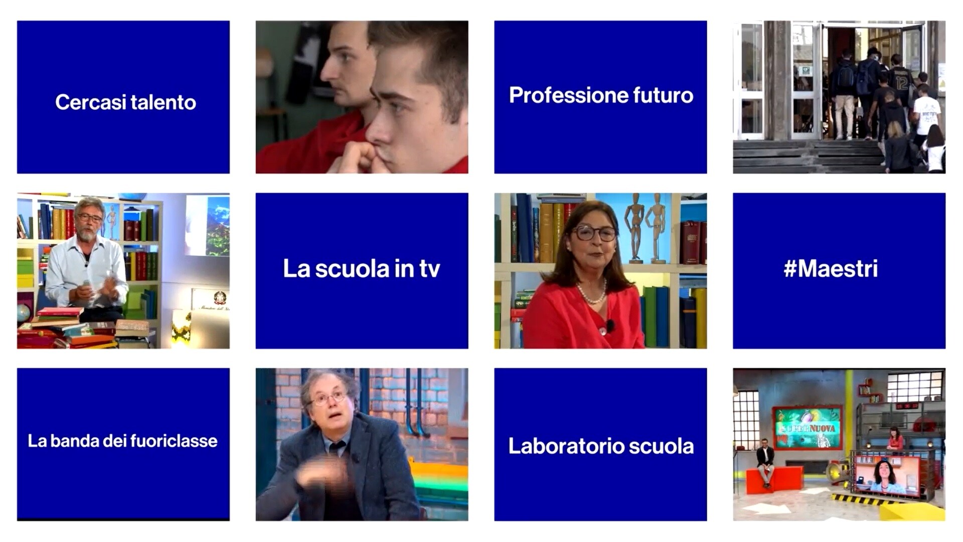 La nuova programmazione dedicata alla scuola | Rai Scuola