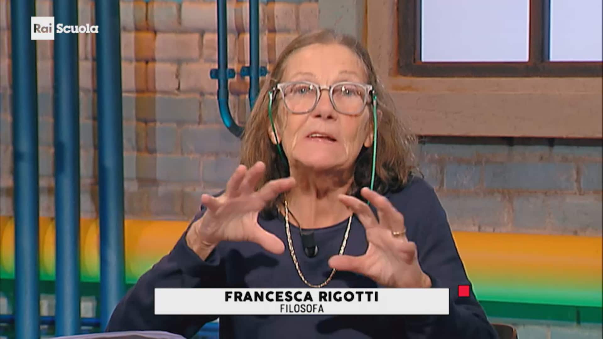 Francesca Rigotti a #Maestri | Scienze sociali | Rai Scuola